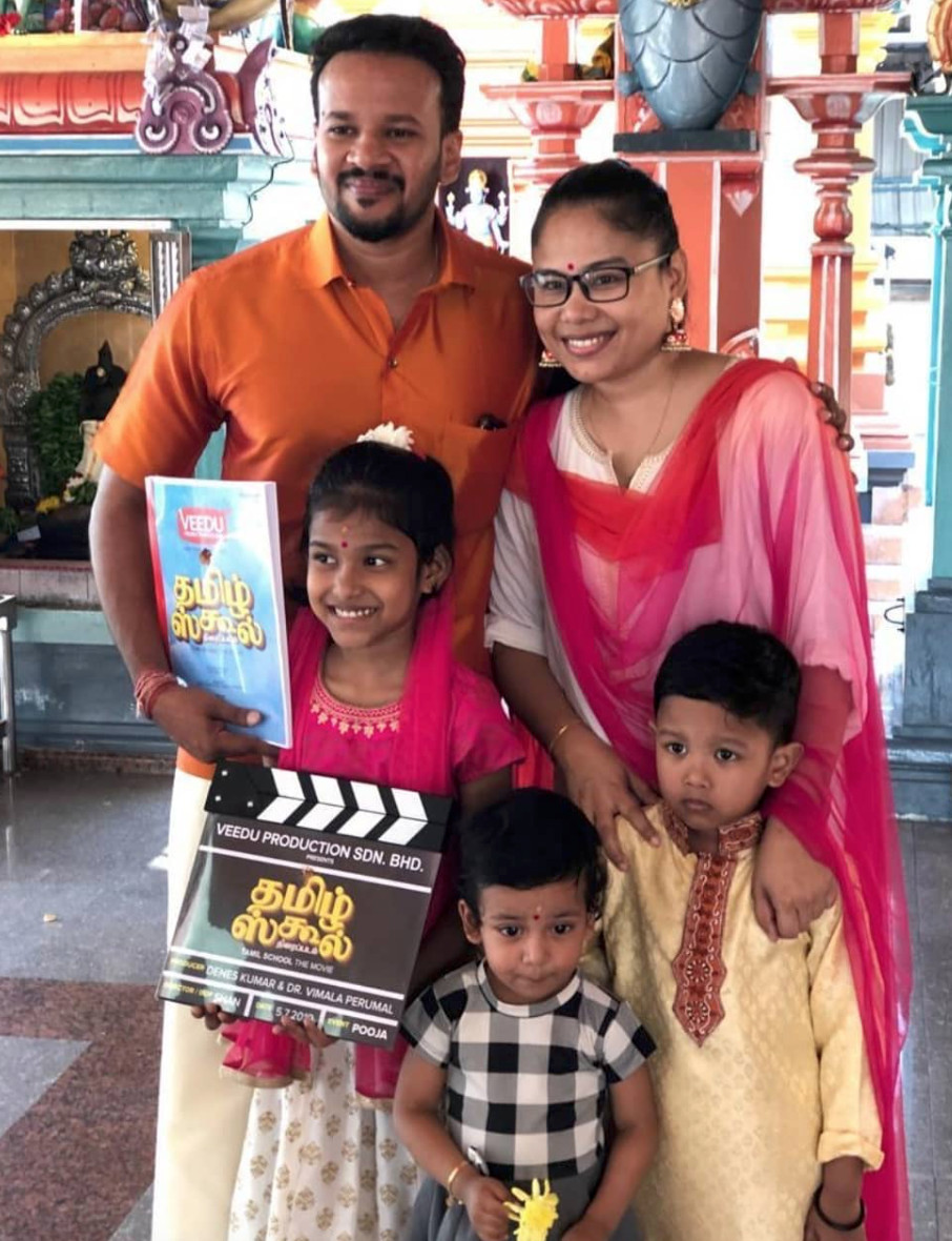 Denes Kumar and Dr Vimala Start Filming ‘Tamil School’ - Varnam Malaysia