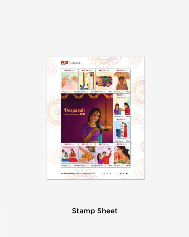 Mona KV Collaborates With Pos Malaysia; Deepavali 2021 Setem Ku ...