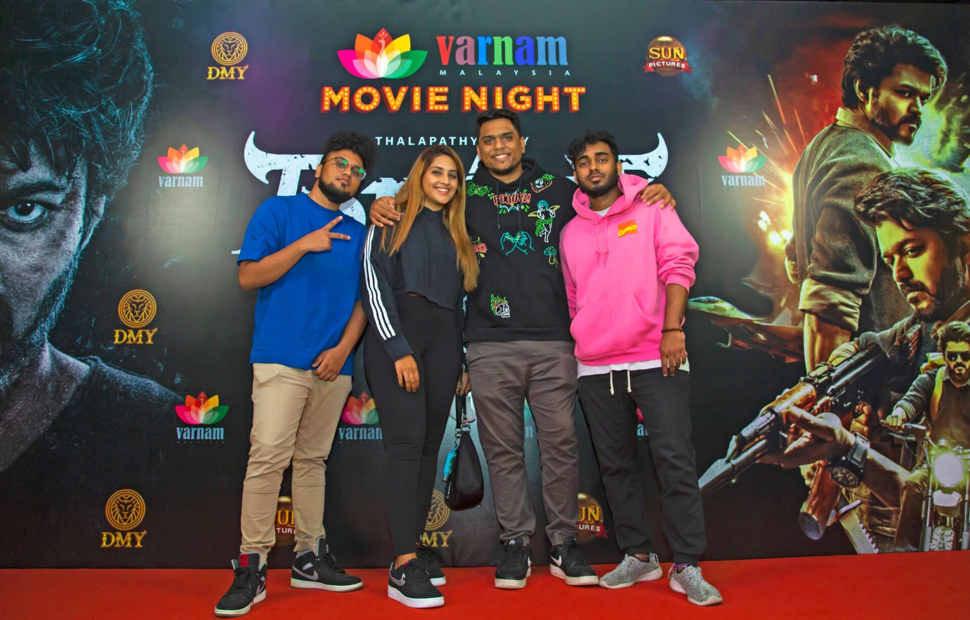 WATCH: Varnam Malaysia’s Glitzy Beast Movie Night - Varnam Malaysia
