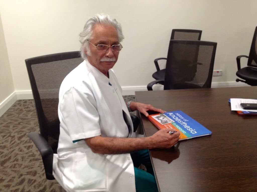 Dato Dr A Damodaran Crafts A Book On The World Of Anesthesiology ...