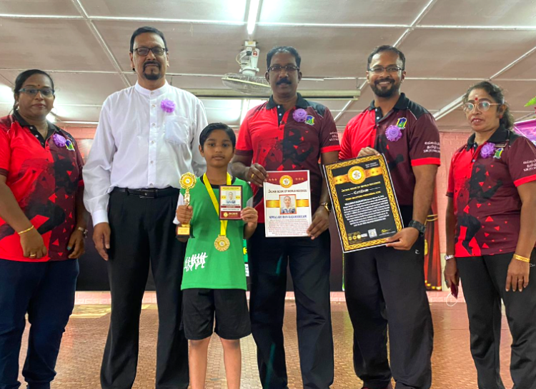 Nimalaruban Rajamanicam Honoured With the 'Young Malaysian Phenomenal ...
