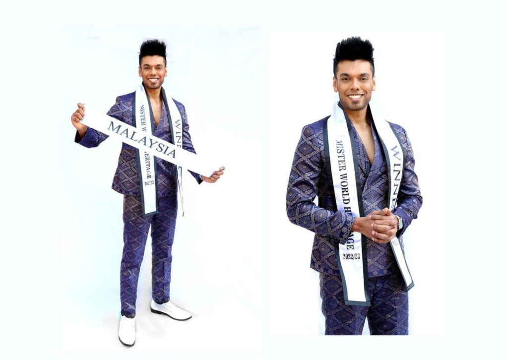 Sivanathan Thevar Vikram Brings Home Mr World Heritage International ...