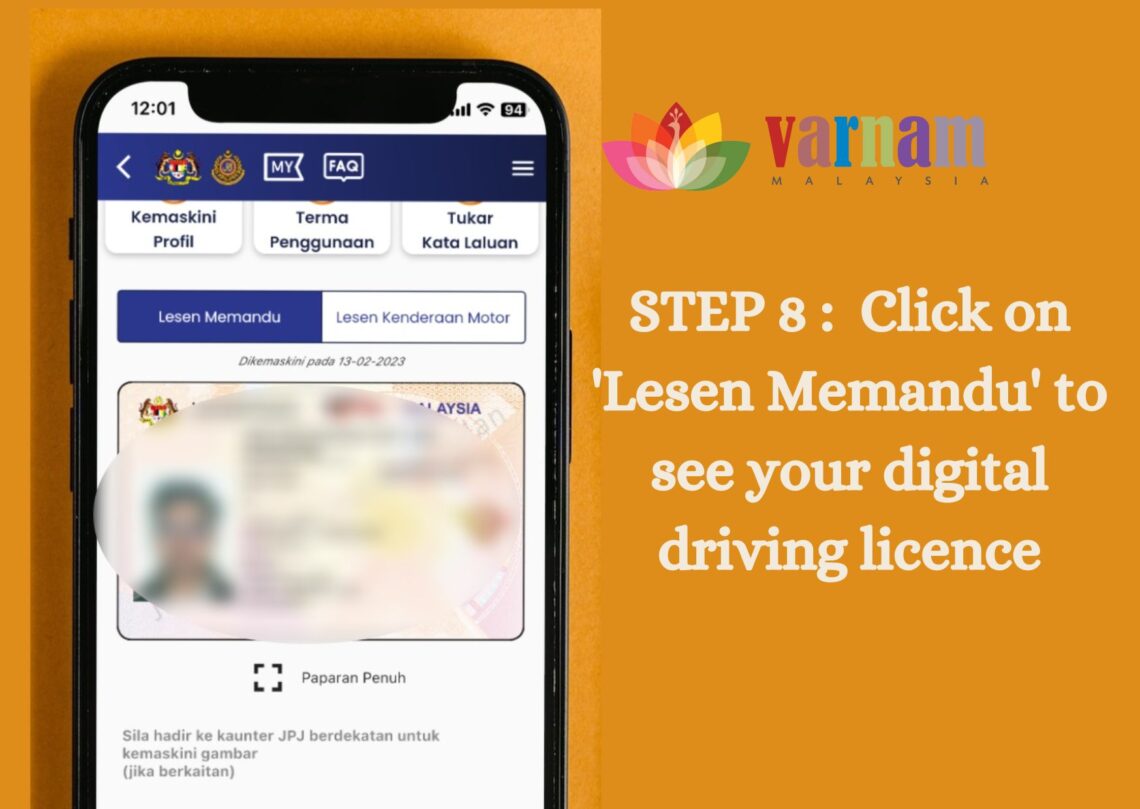 Step By Step Guidelines To Digitalise Your Road Tax & Driver's Licence ...